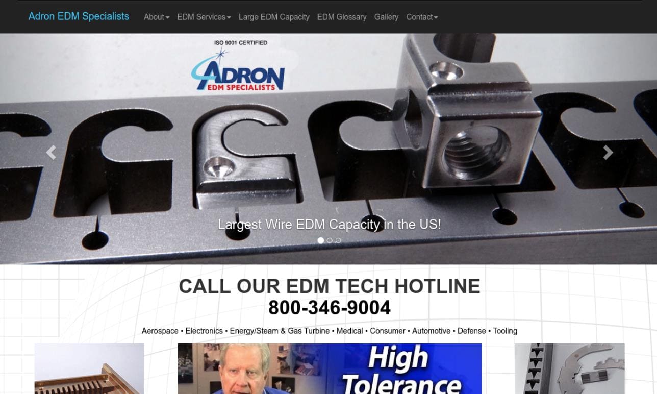Adron Tool Corporation | EDM